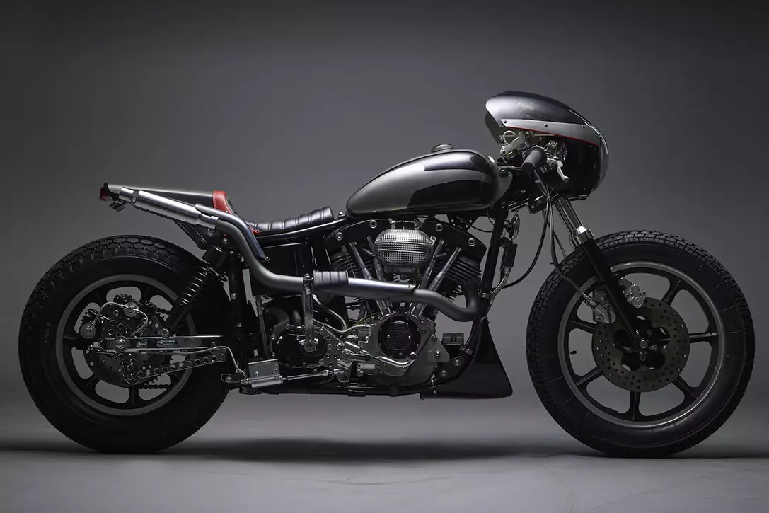 Harley FX Shovelhead vun Jamesville Motorcycles