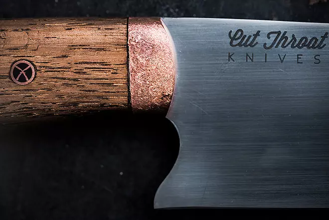 Cut Throat Knife x Starward Bunka Chef Knife 01