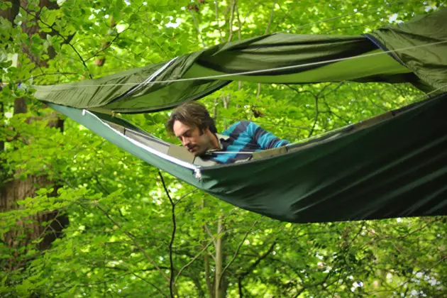 Tenda ad albero sospesa a tendina 5