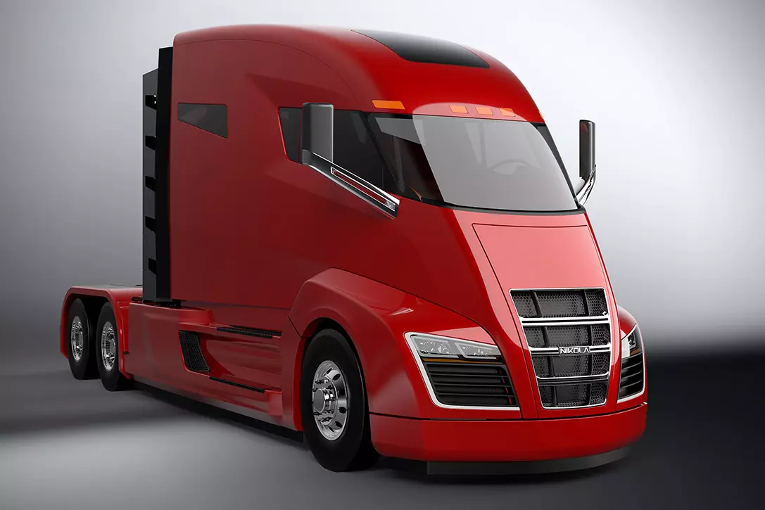 Nikola One Hybrid Truck 4