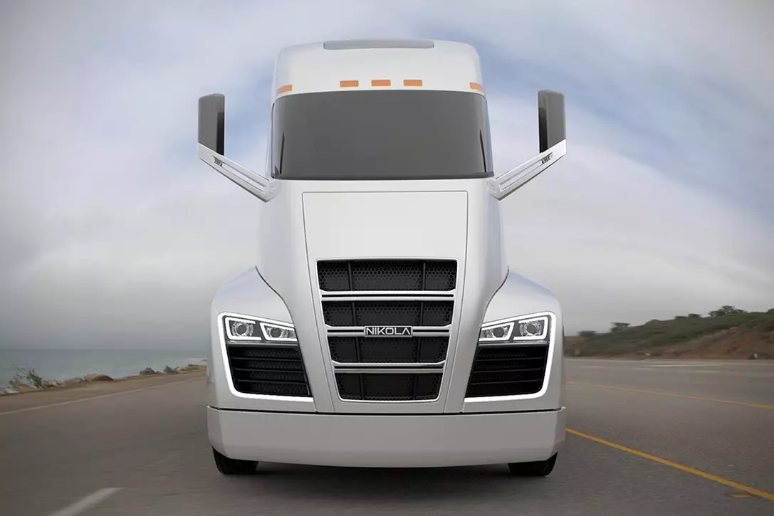 Nikola One Hybrid Truck 5