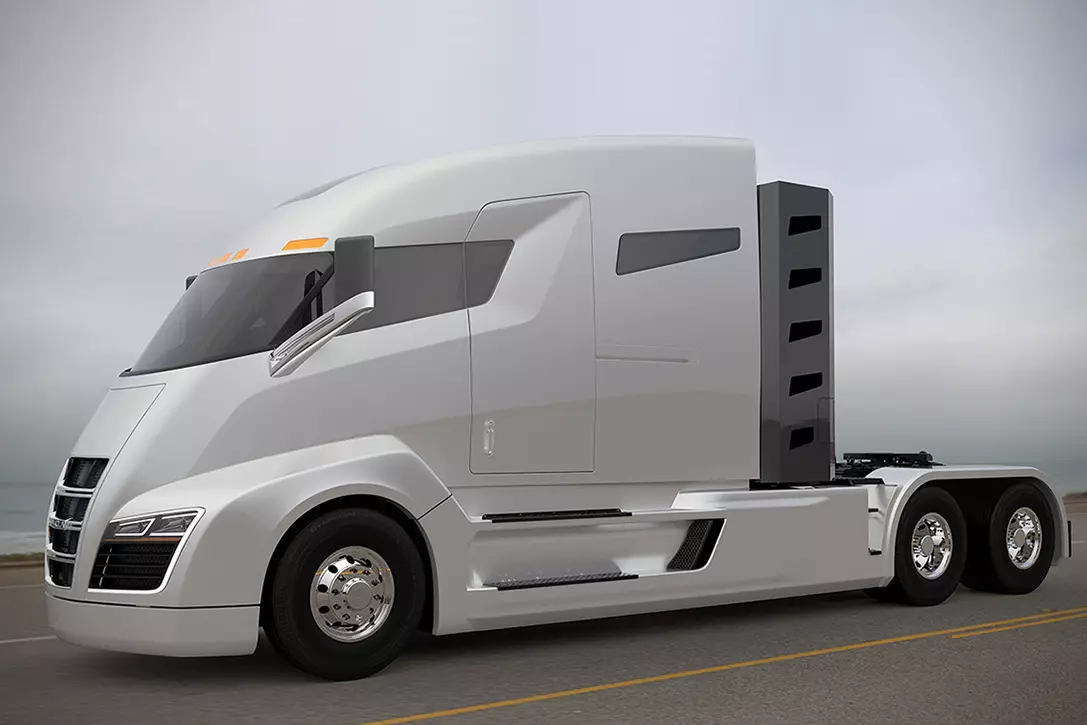 Nikola One Hybrid Truck 3