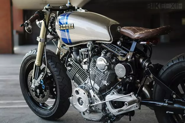 Yamaha Virago XV750 tersuai oleh Eric Meglasson (2)