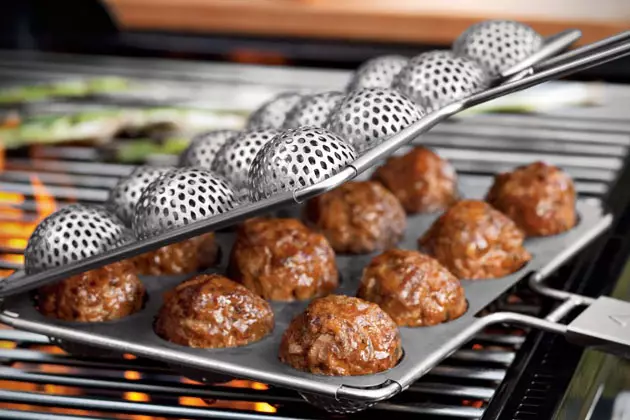 Kikapu cha Grill ya Meatball