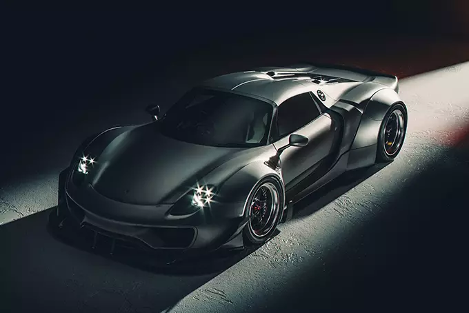 Porsche 918 Spyder Longtail By Khyzyl Saleem 7817_1