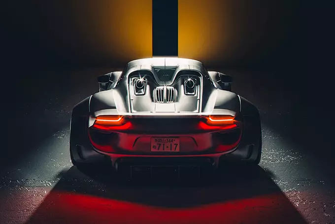 Porsche 918 Spyder Longtail Na Khyzyl Saleem 7817_4