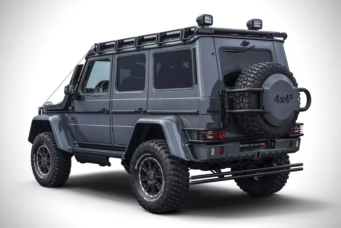 መርሴዲስ ብራቡስ G550 ጀብዱ 4x4² 7882_4