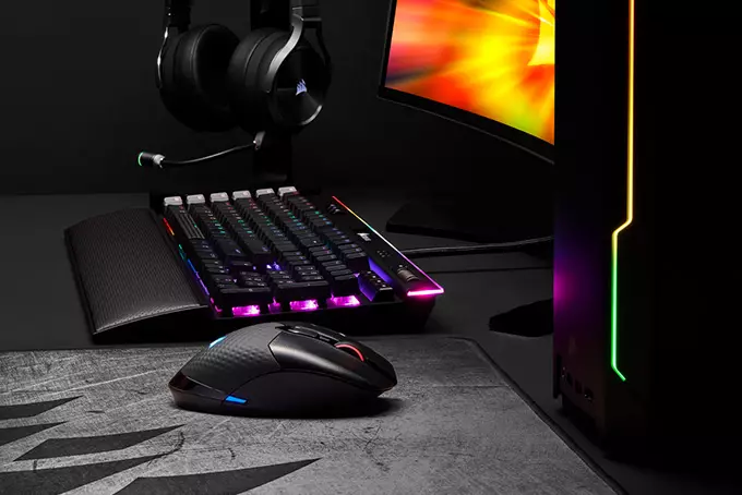 Corsair DARK CORE RBG PRO ụmụ oke ikuku 8054_5