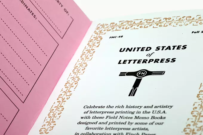 Field Notes 'United States Of Letterpress' Collection 8083_2