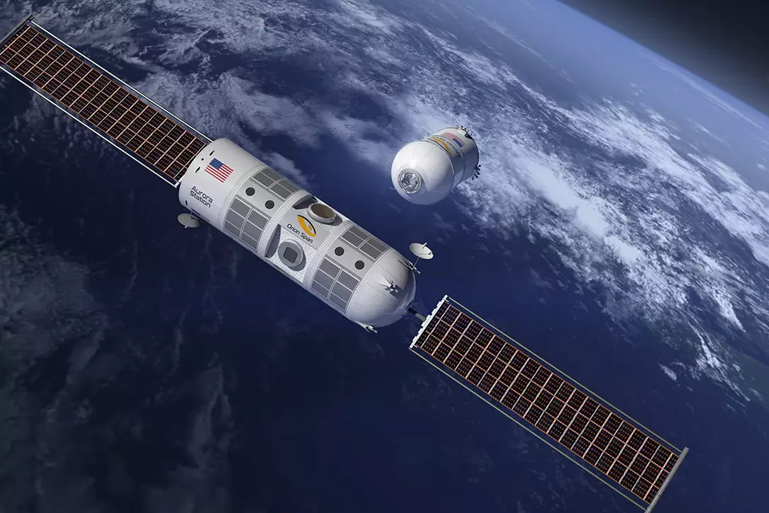 Хотел на космическата станция Aurora на Orion Span 8189_2