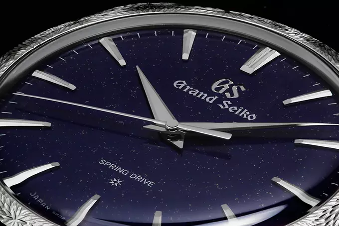 A Grand Seiko bemutat egy 50 darabos, 140. évfordulós gravírozott platina karórát 8259_1