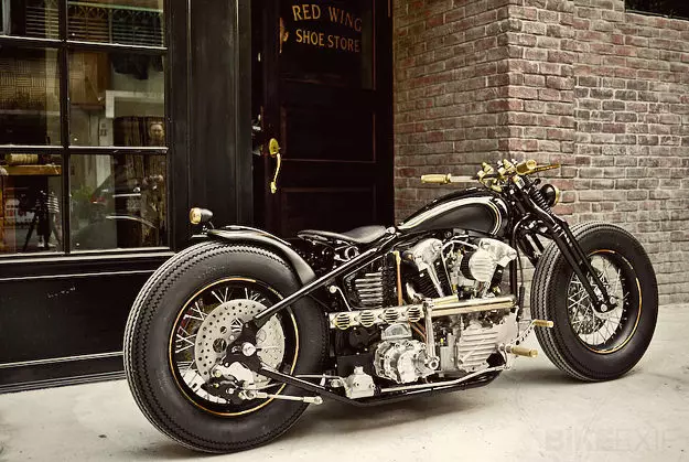 Harley Knucklead Custom ku Rough Crafts x Zero Engineering (4)