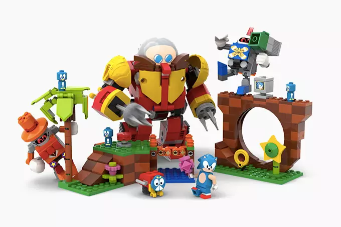 LEGO IDEAS Sonic Mania 绿山地带 8459_3