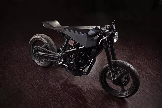 BMW G650 X Challenge Cafe Racer ១