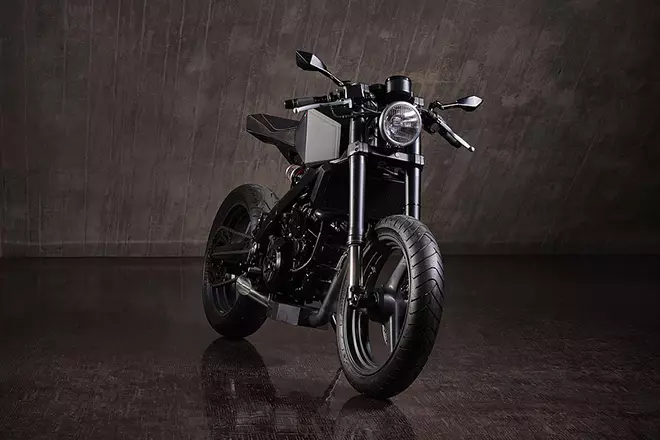 BMW G650 X Challenge Cafe Racer ៣