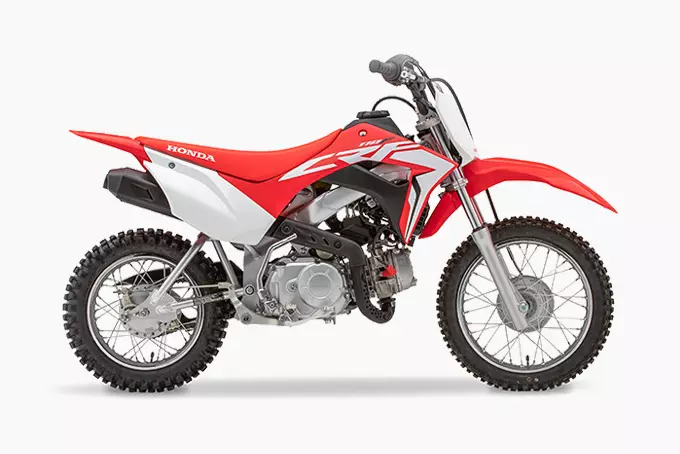 Honda Green Sticker Dirt Bike Lineup 8811_2