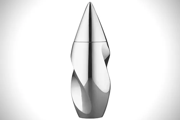 Nambe Twist Cocktail Shaker