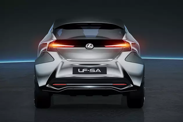 Cysyniad Lexus LF-SA 4