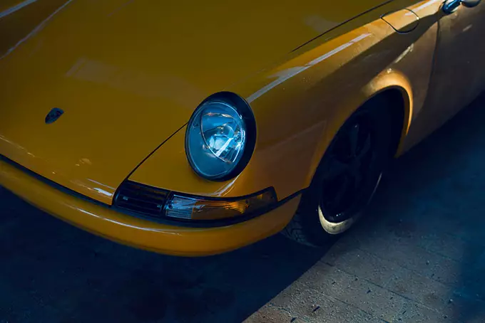 1972 Porsche 911 2.4T Oel Klappe 'Heidi' Site na Garage na-enweghị oge 9198_3