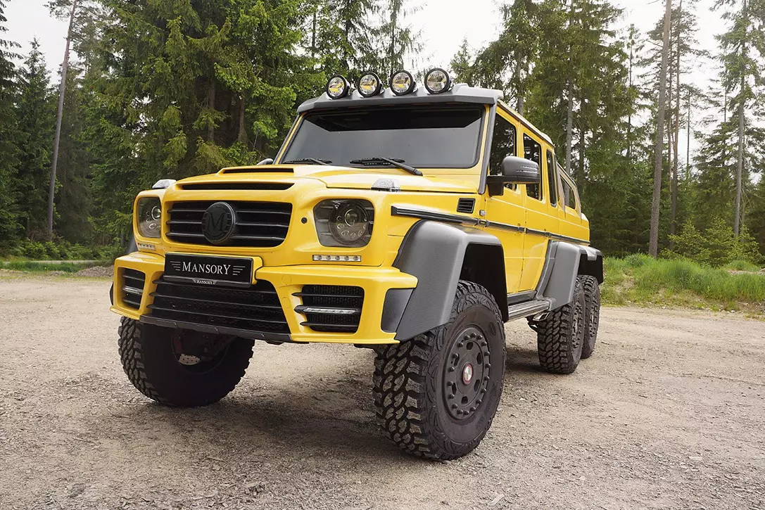 Mercedes-Benz AMG 6x6 ដោយ Mansory ៣