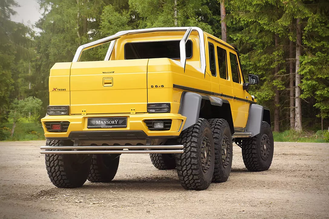 مرسڈیز بینز AMG 6x6 بذریعہ Mansory 7