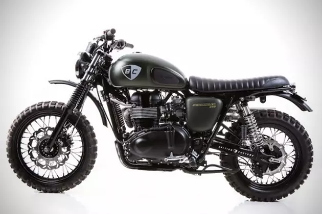 Triumph Scrambler igwe kwụ otu ebe 2