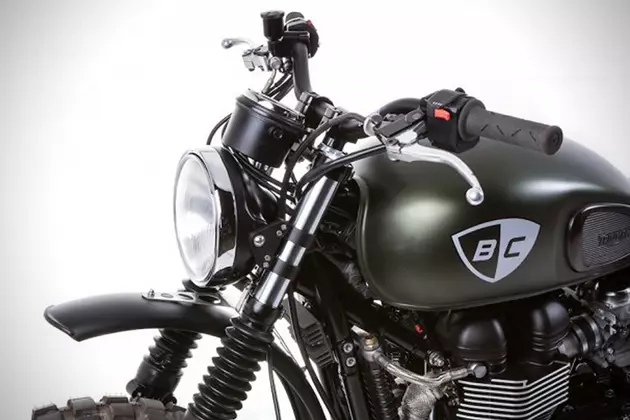 Triumph Scrambler igwe kwụ otu ebe 6