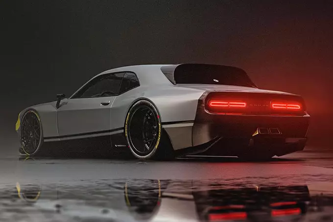 Dodge Challenger SRT Demon Miturut Yasid Design 9523_4