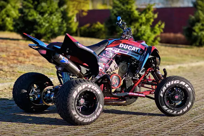 ATV Swap Garage تەرىپىدىن Yamaha Raptor 9745_2