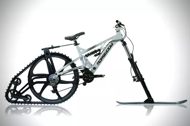 KtraK Snowmobile Mountain Bike Kit